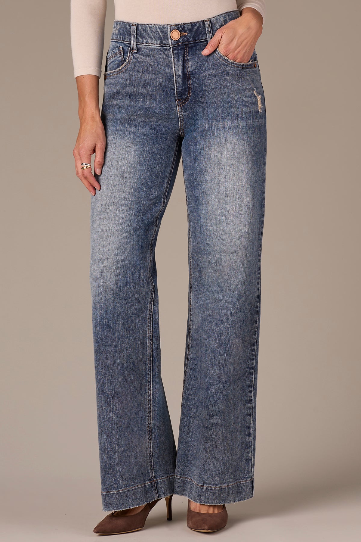 Sam High Rise Wide Leg Jeans – Wit & Wisdom